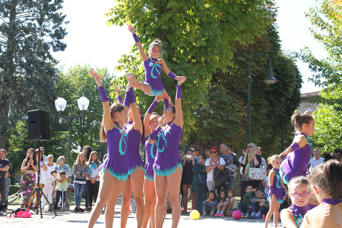 Exhibición de baile, Club de Danza Tapiz
