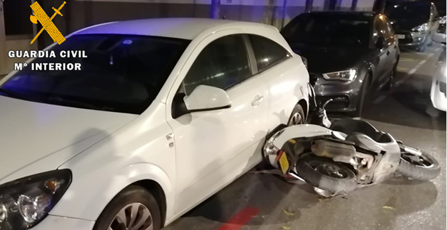 Detenido Por Conducir De Forma Temeraria Y Agredir Con El Casco De La